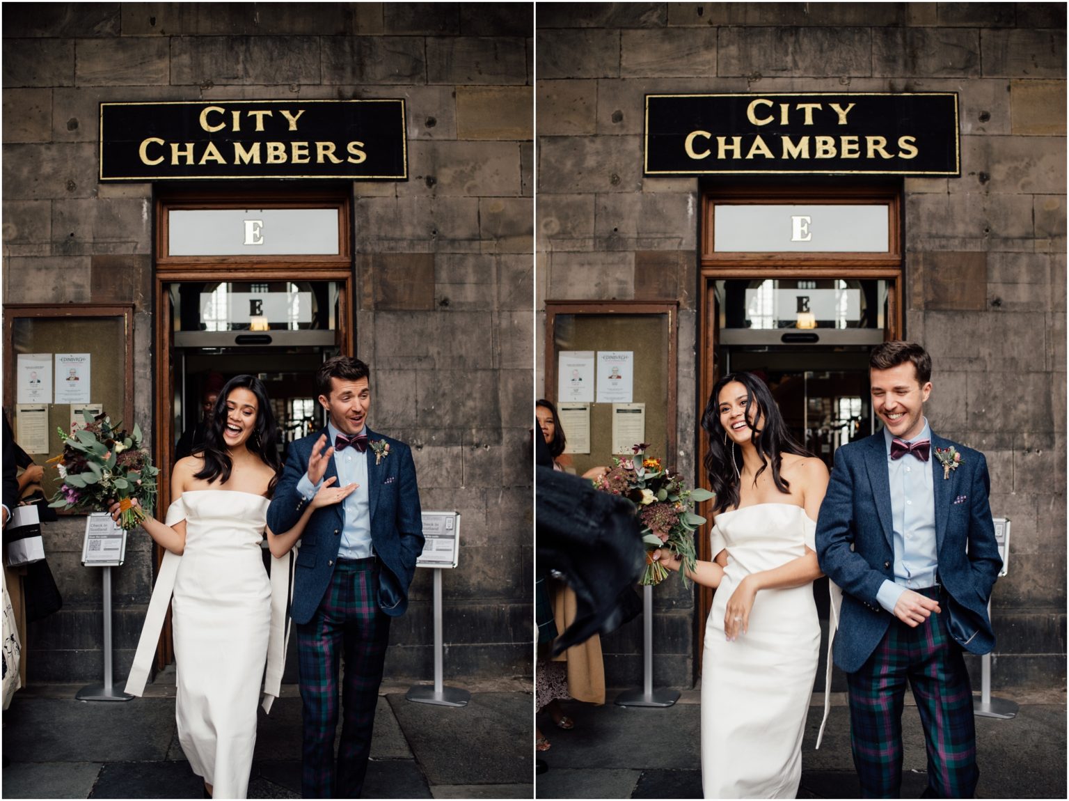 Micro wedding in Edinburgh | Zoë + Chris