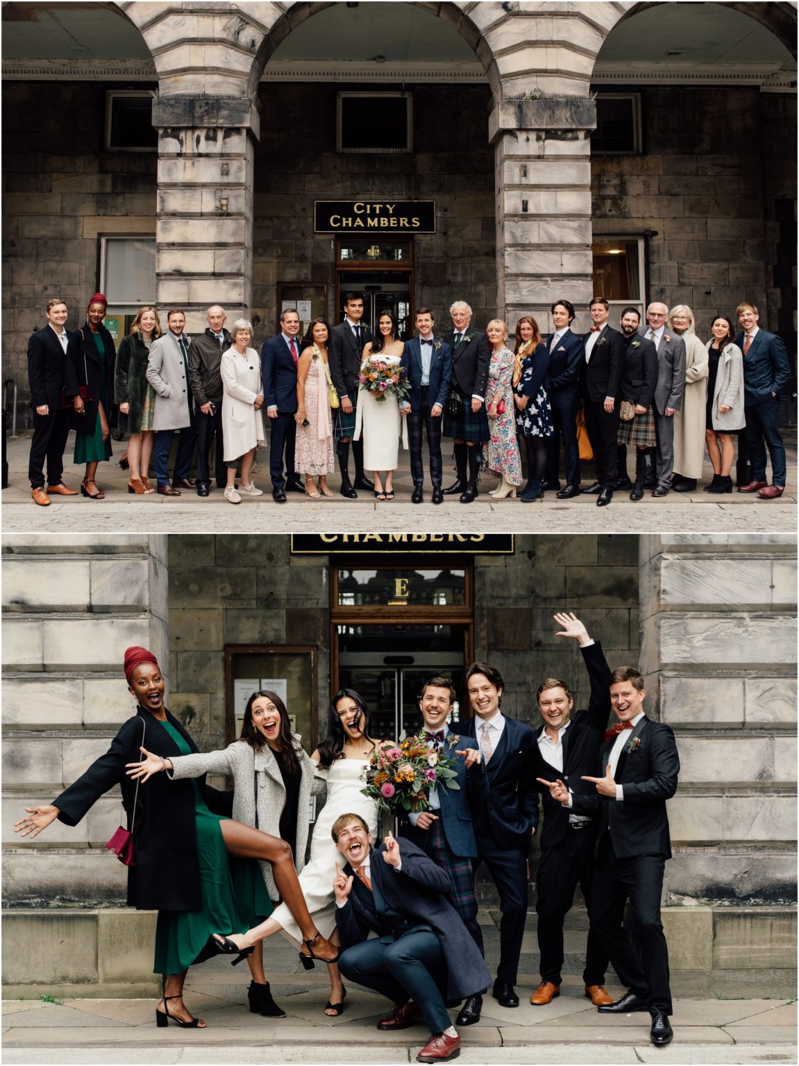 Micro wedding in Edinburgh | Zoë + Chris