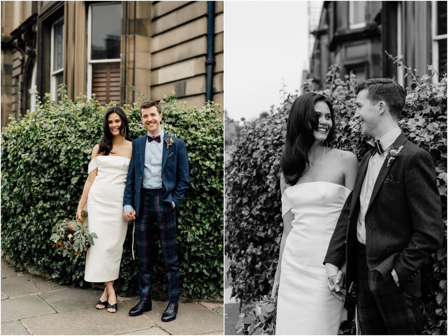 Micro wedding in Edinburgh | Zoë + Chris