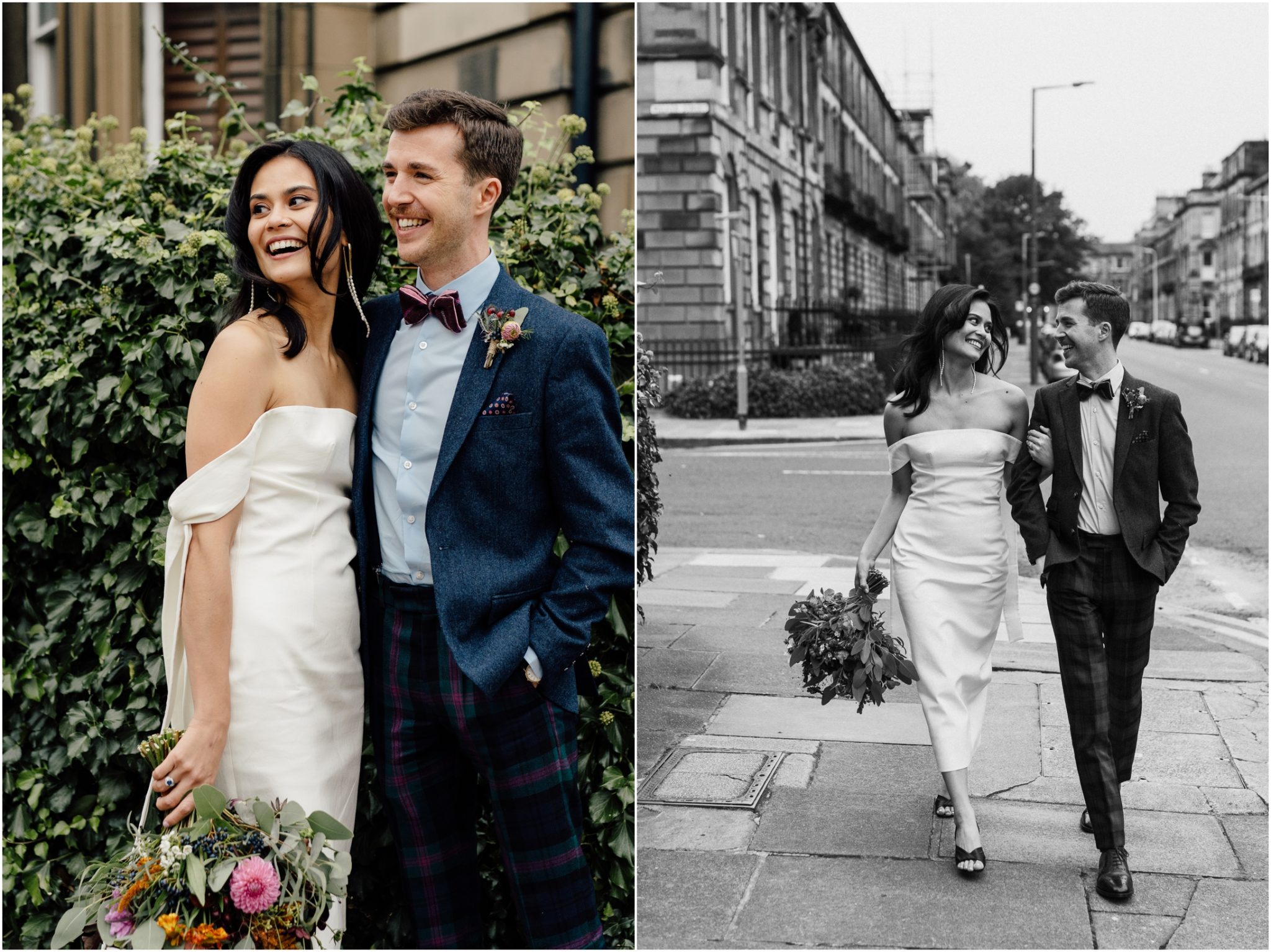Micro wedding in Edinburgh | Zoë + Chris