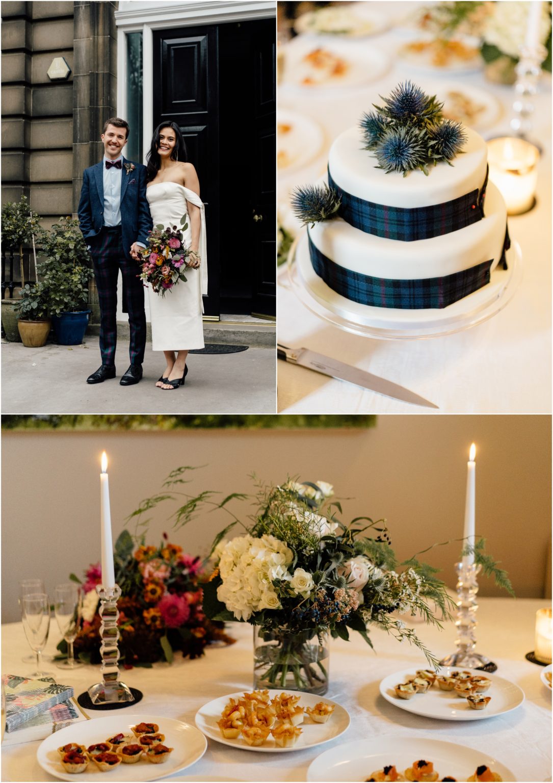 Micro wedding in Edinburgh | Zoë + Chris