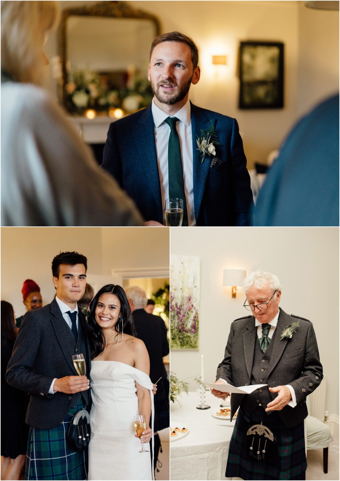 Micro wedding in Edinburgh | Zoë + Chris