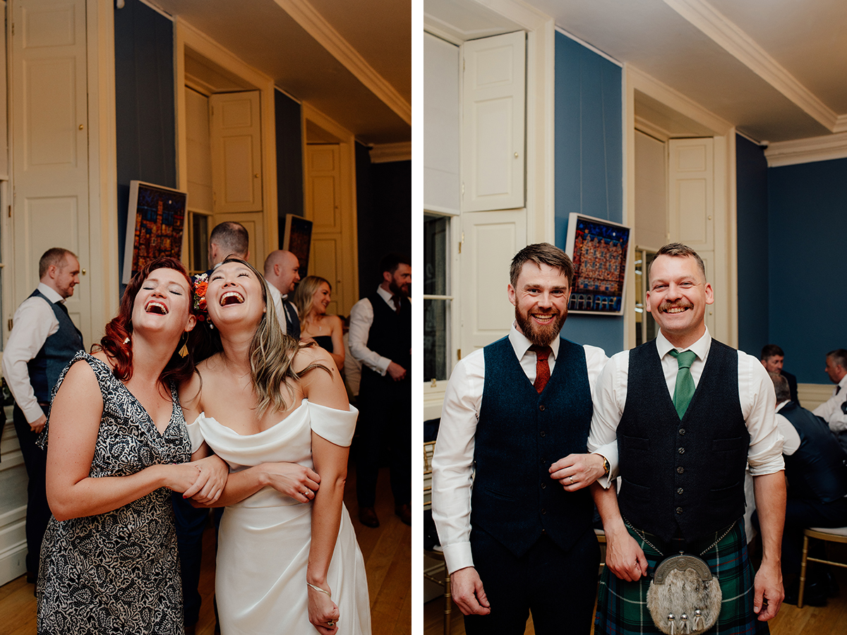 Riddle's Court City Wedding on a Rainy Day | Anna Urban Wedding Photography